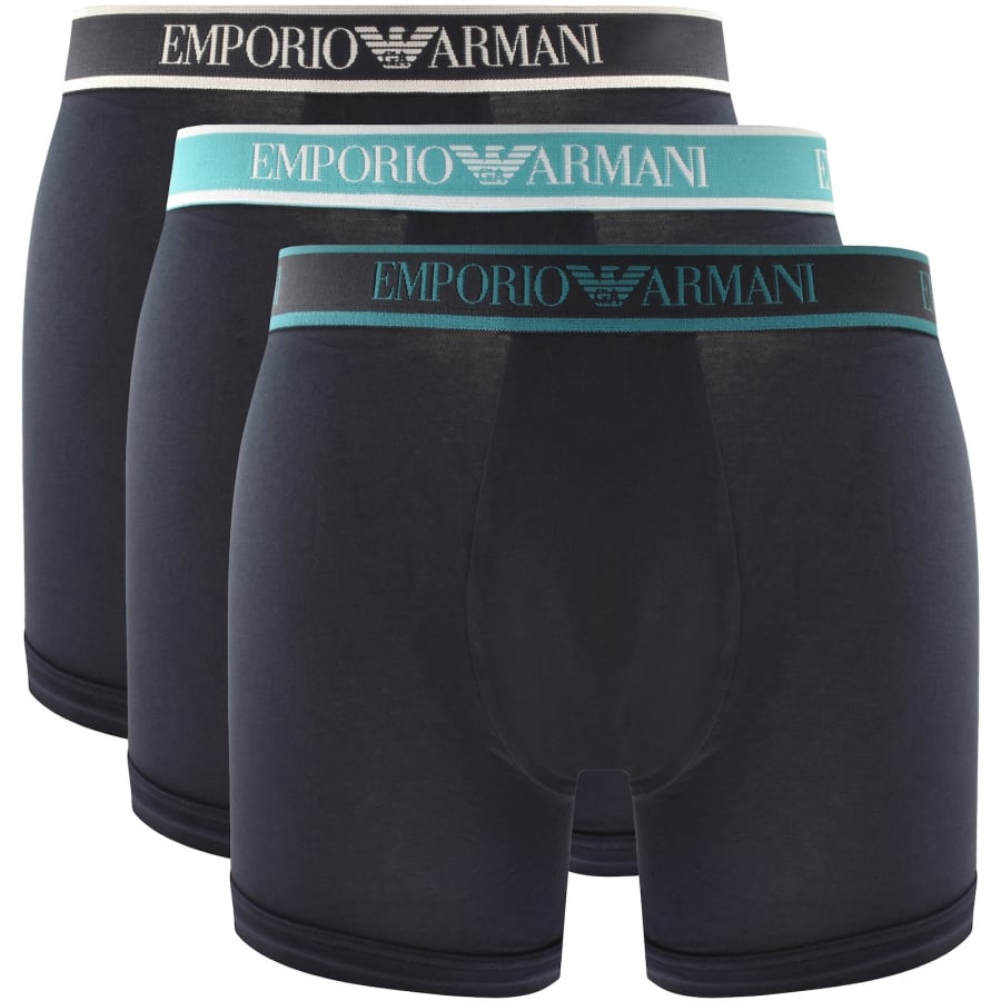 Emporio Armani Underwear 3 Pack Boxers | Mainline Menswear